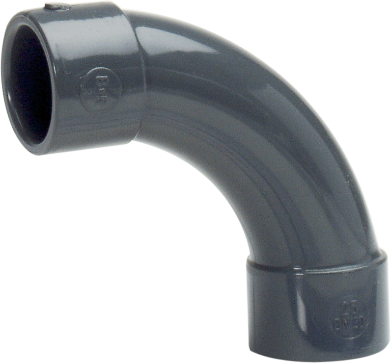 90° bend (PVC) for 25 mm pipe - Business | HLS Austria