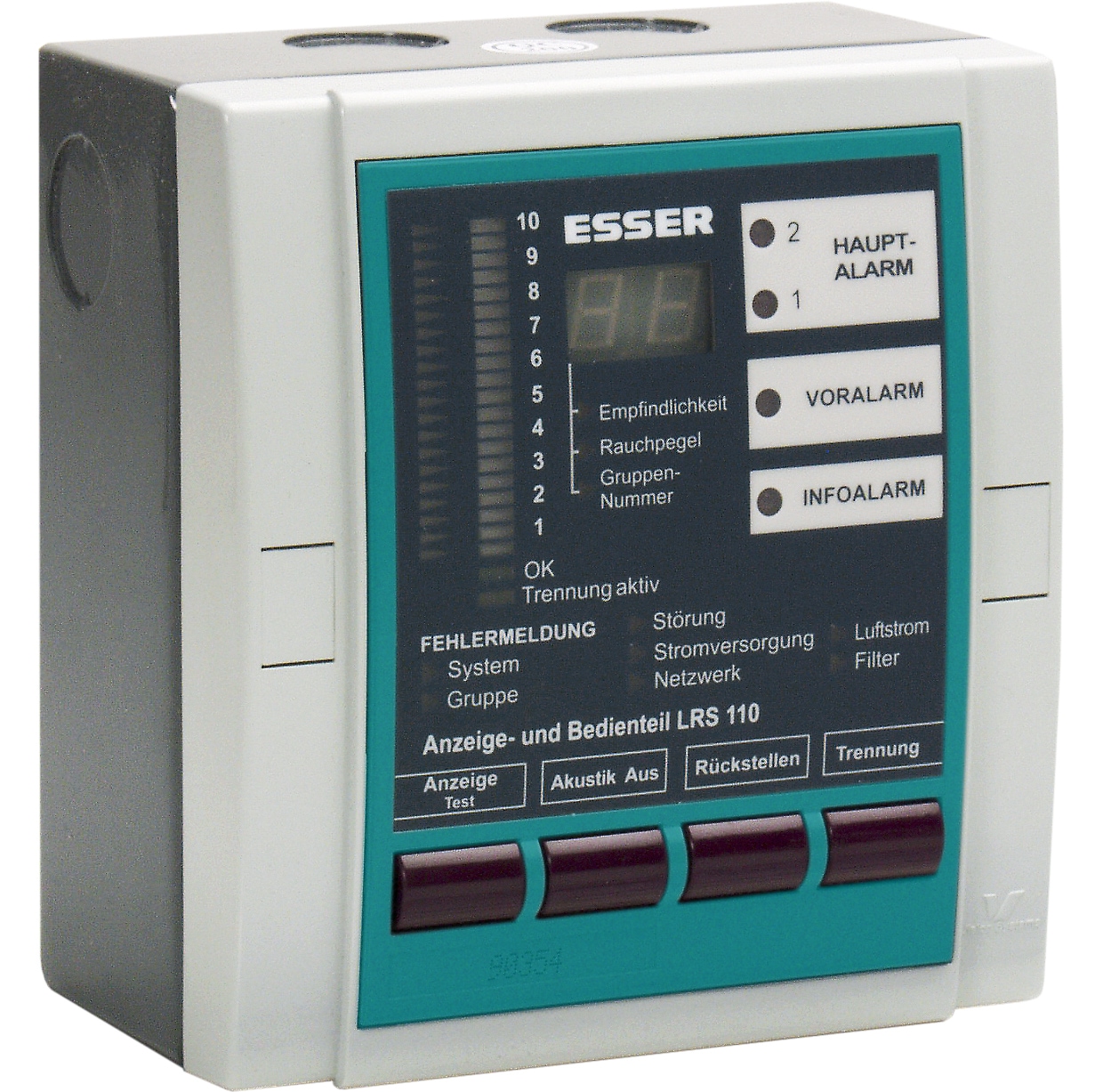 Indicating and operating module LRS 110 - ESSER, English - Domenii de ...